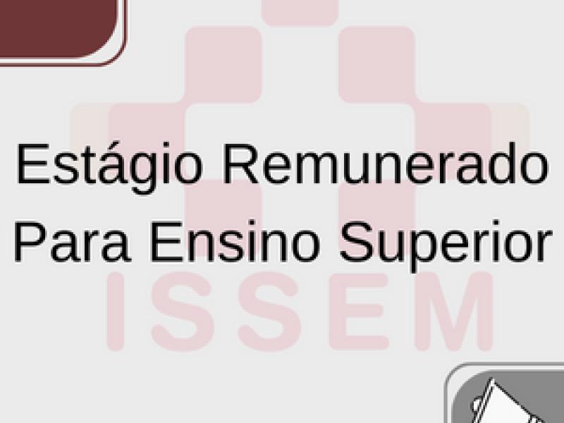 ISSEM - Estágio Ensino Superior